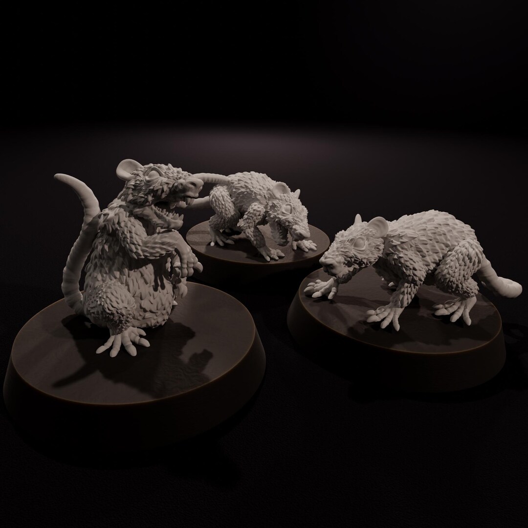 Mutated Rats - Tales From the Radiation Zone - Post Apocalyptic 28mm ...