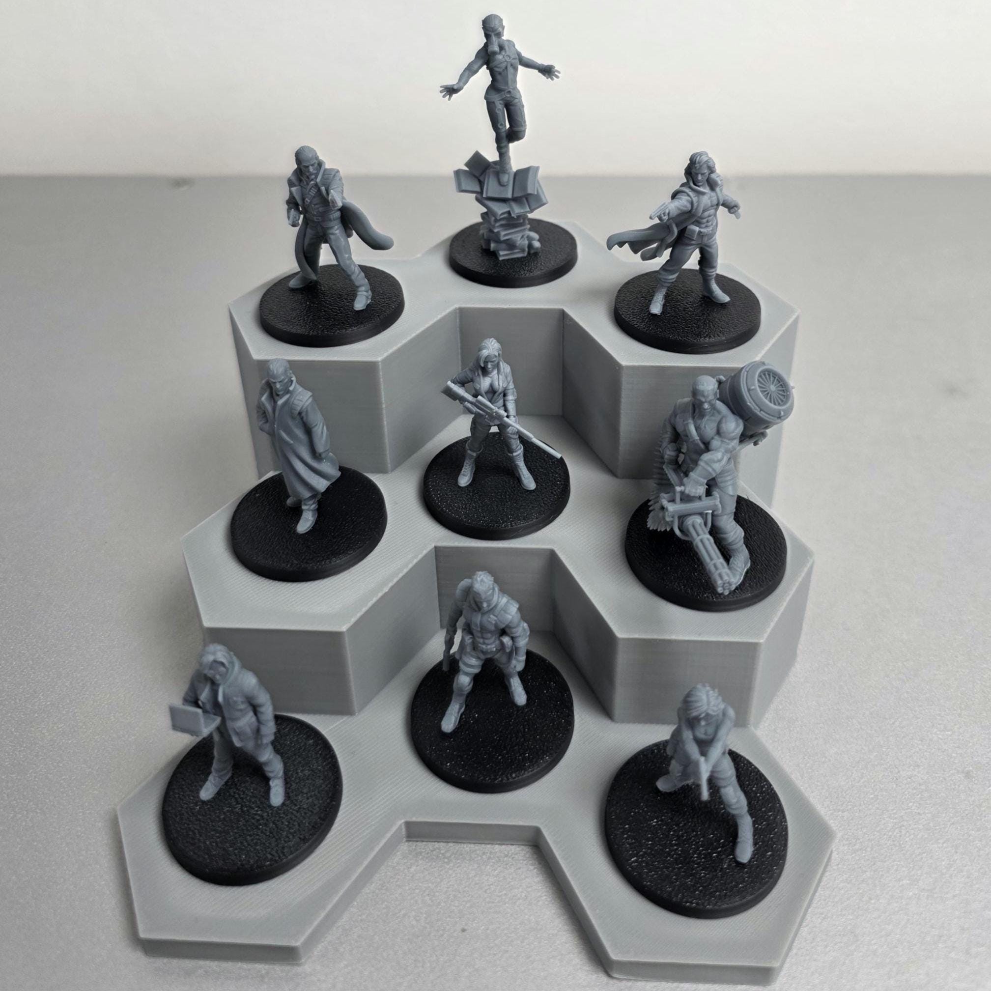 3D Printed Miniature Display Stand for D&d/tabletop Minis - Etsy