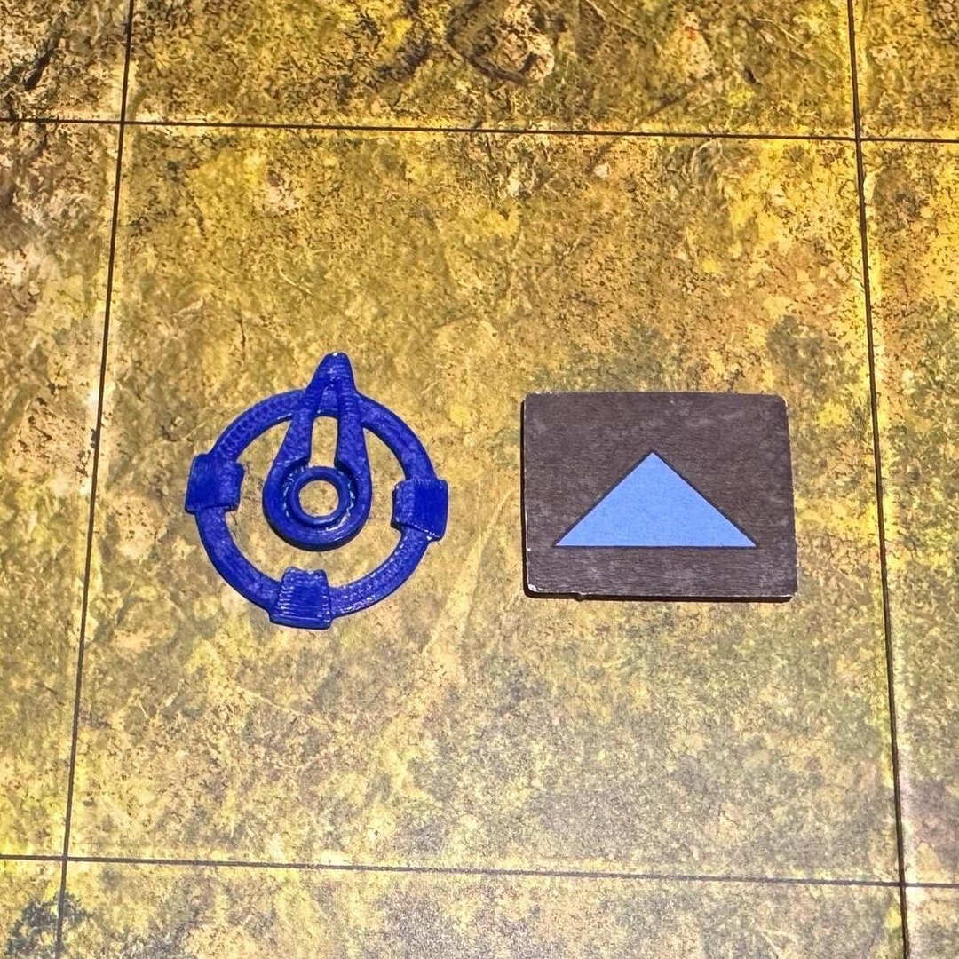 Halo: Flashpoint - 3D Respawn Point Tokens - Etsy