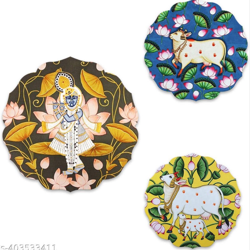 Cow Pichwai Painting - Etsy UK