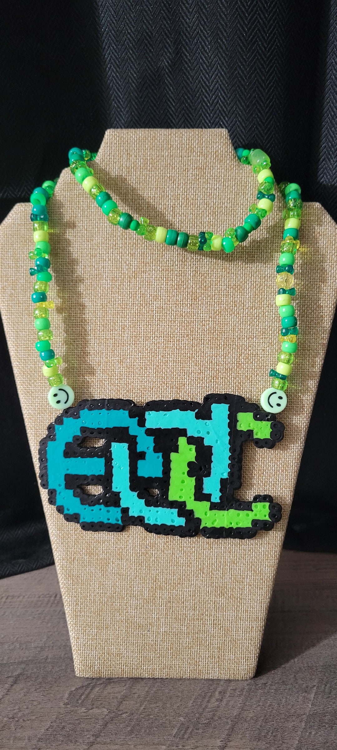 Edc Perler Necklace - Etsy