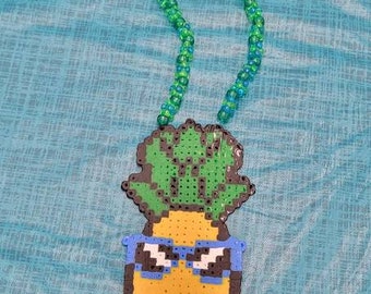 Pineapple Perler Beads - Etsy
