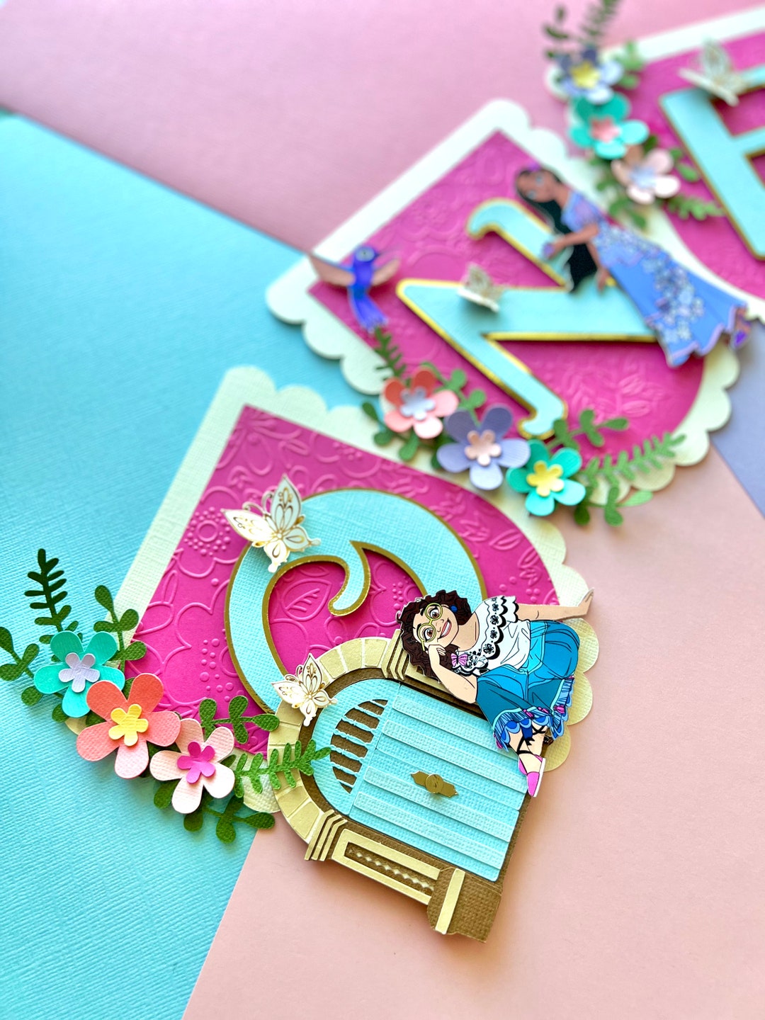 Encanto Birthday Highchair Banner, Maribel ONE Banner, Encanto Happy ...