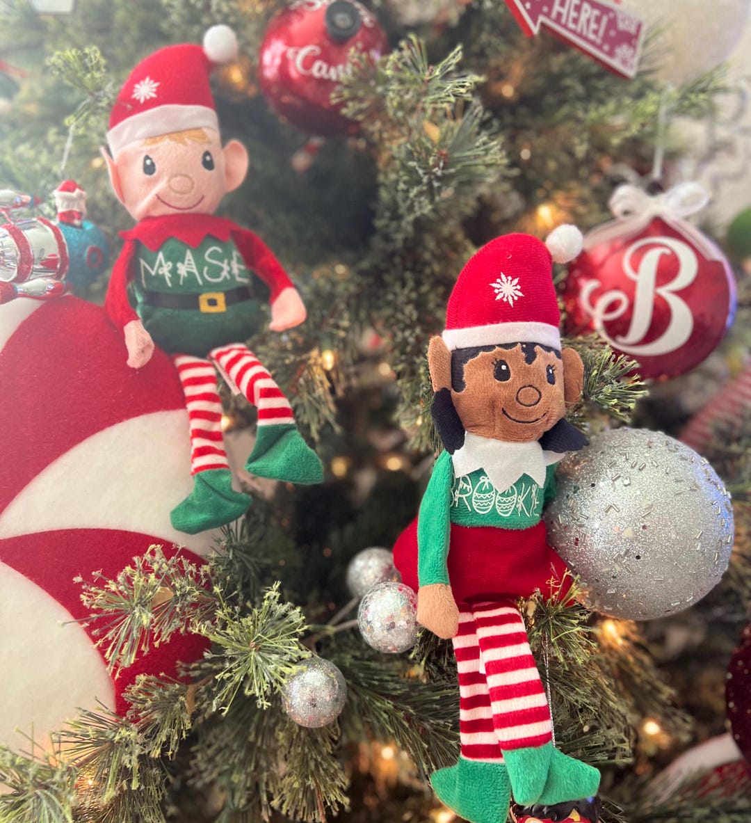 Personalized Elf | Plush Shelf Sitting Elf | Christmas Elf ...