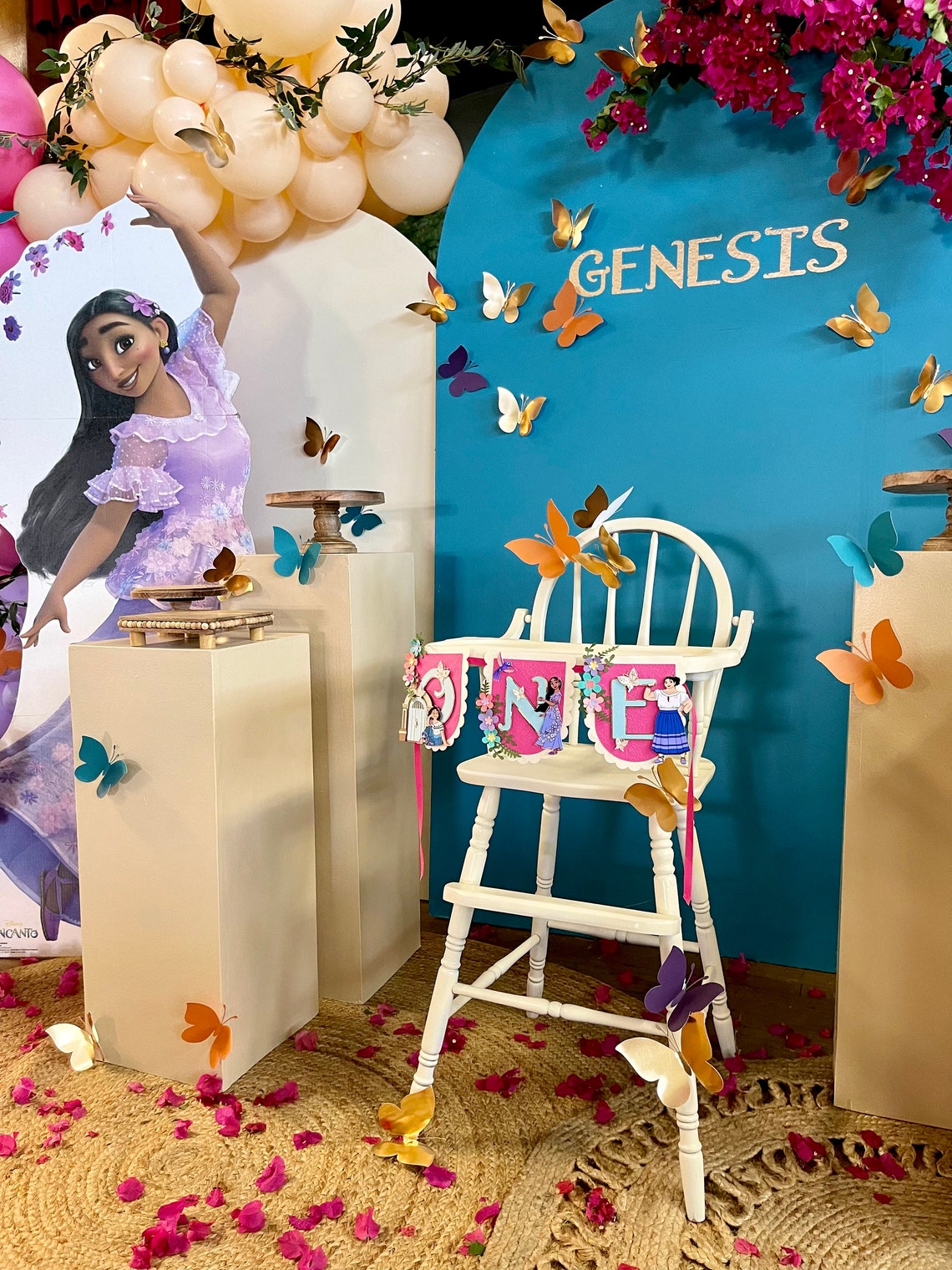 Encanto Birthday Highchair Banner, Maribel ONE Banner, Encanto Happy ...