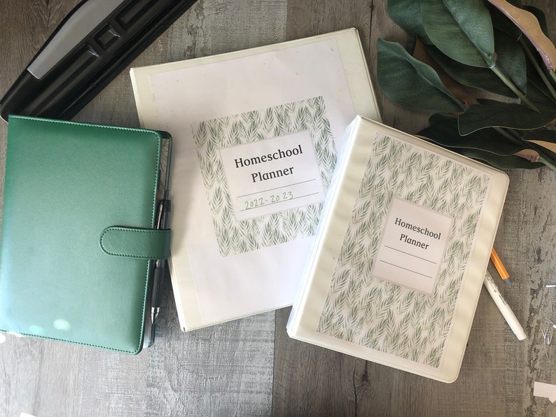 Printable Homeschool Planner plus More - Etsy