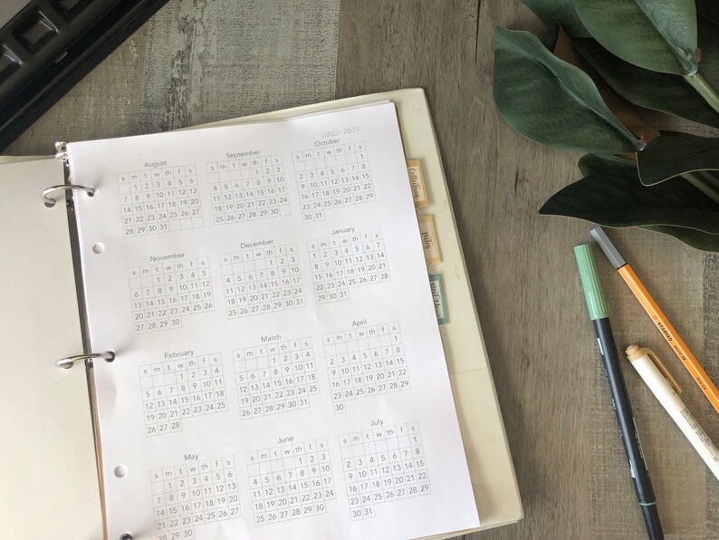 Printable Homeschool Planner plus More - Etsy