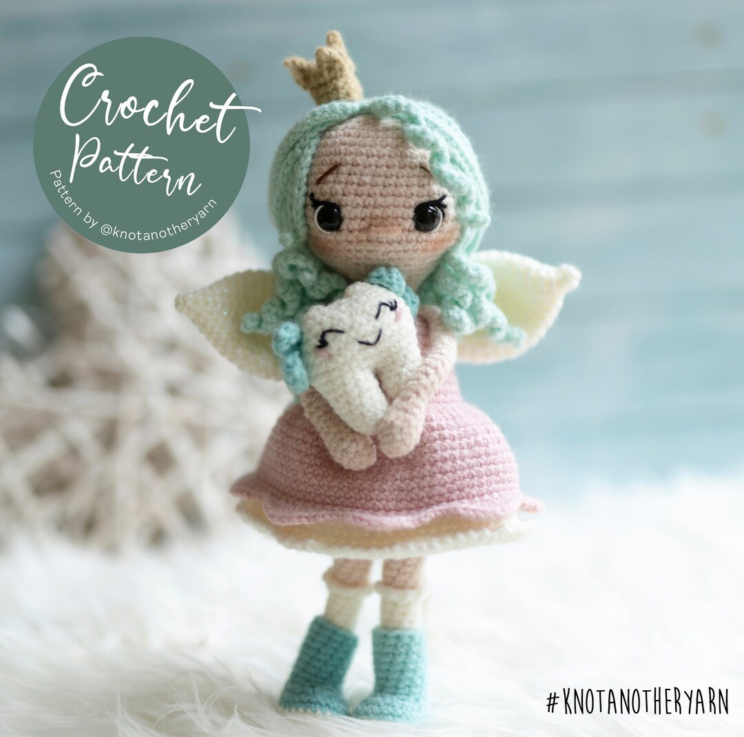 Tooth Fairy Crochet Pattern, Amigurumi Crochet Pattern, Handmade Gift ...