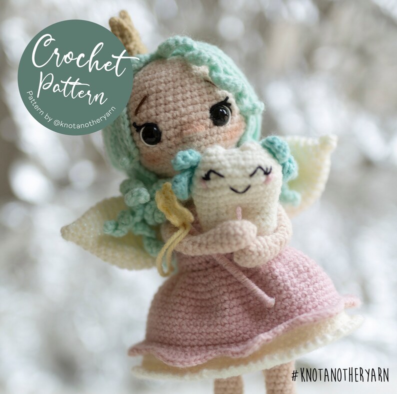 Tooth Fairy Crochet Pattern Amigurumi Crochet Pattern - Etsy