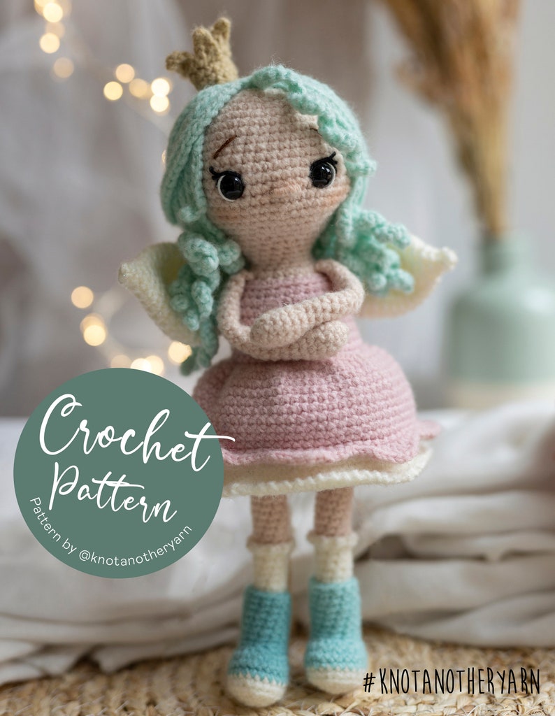 Tooth Fairy Crochet Pattern Amigurumi Crochet Pattern - Etsy