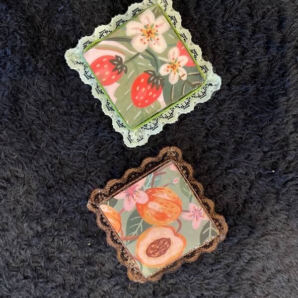 Decoupage Magnets - Etsy