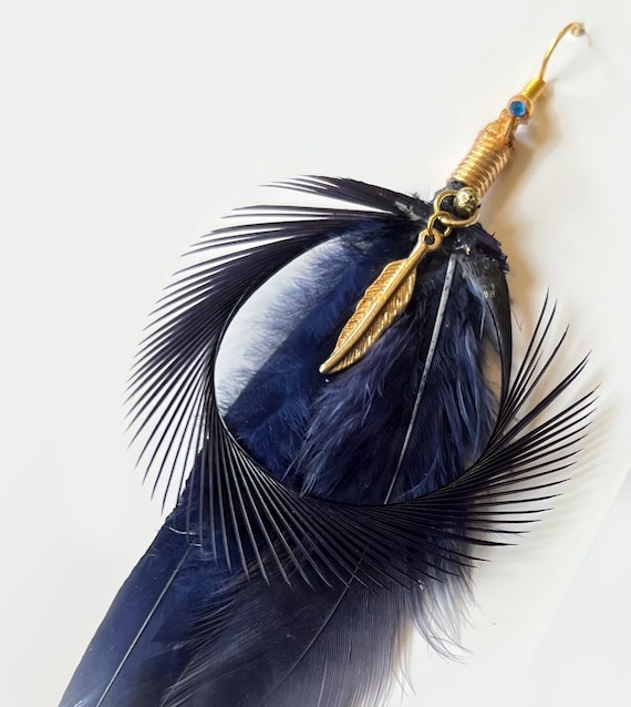 Mr t feather earrings store