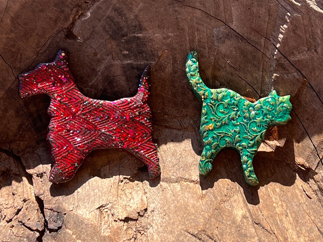 Kitty and Doggo Fridge Magnets. They’re a Little Bit Fancy…just Like ...