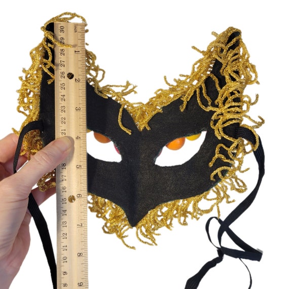 Vintage Handmade Fruit Masquerade Mask Carnival Mardi… - Gem