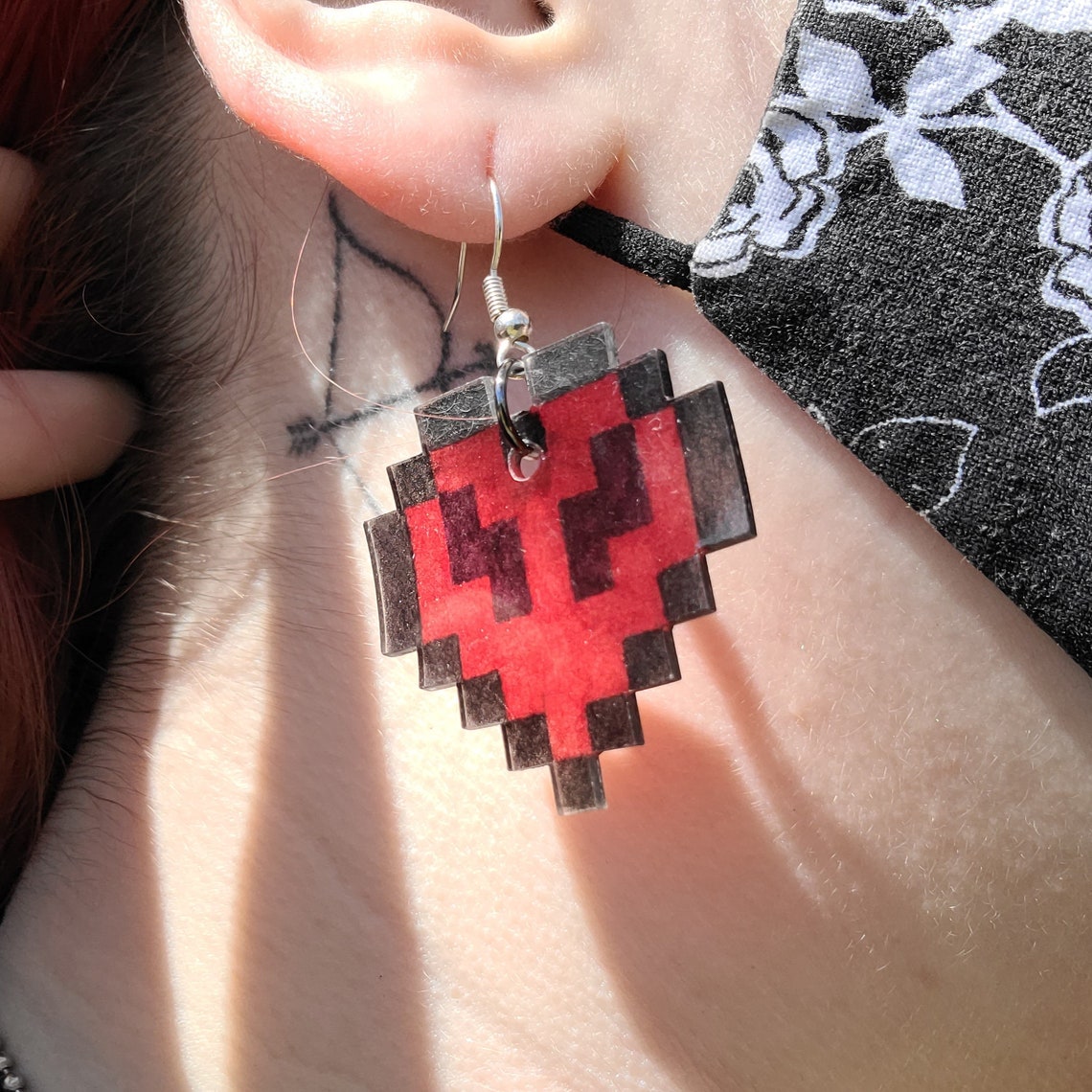Minecraft Hardcore Heart Philza Hardcore Heart Pixel Heart - Etsy Denmark