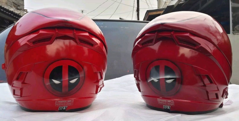 New Arrival Deadpool Motorcycle Helmet Style DOT and ECE - Etsy