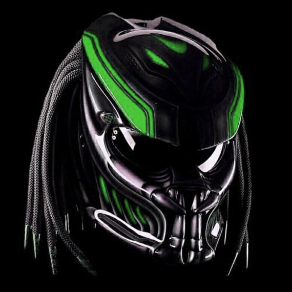 Alien Vs Predator Motorcycle Helmet