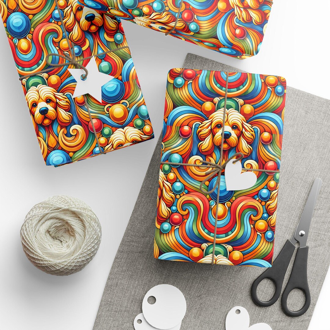 Dots N' Doodles! - Custom Wrapping Paper - Etsy