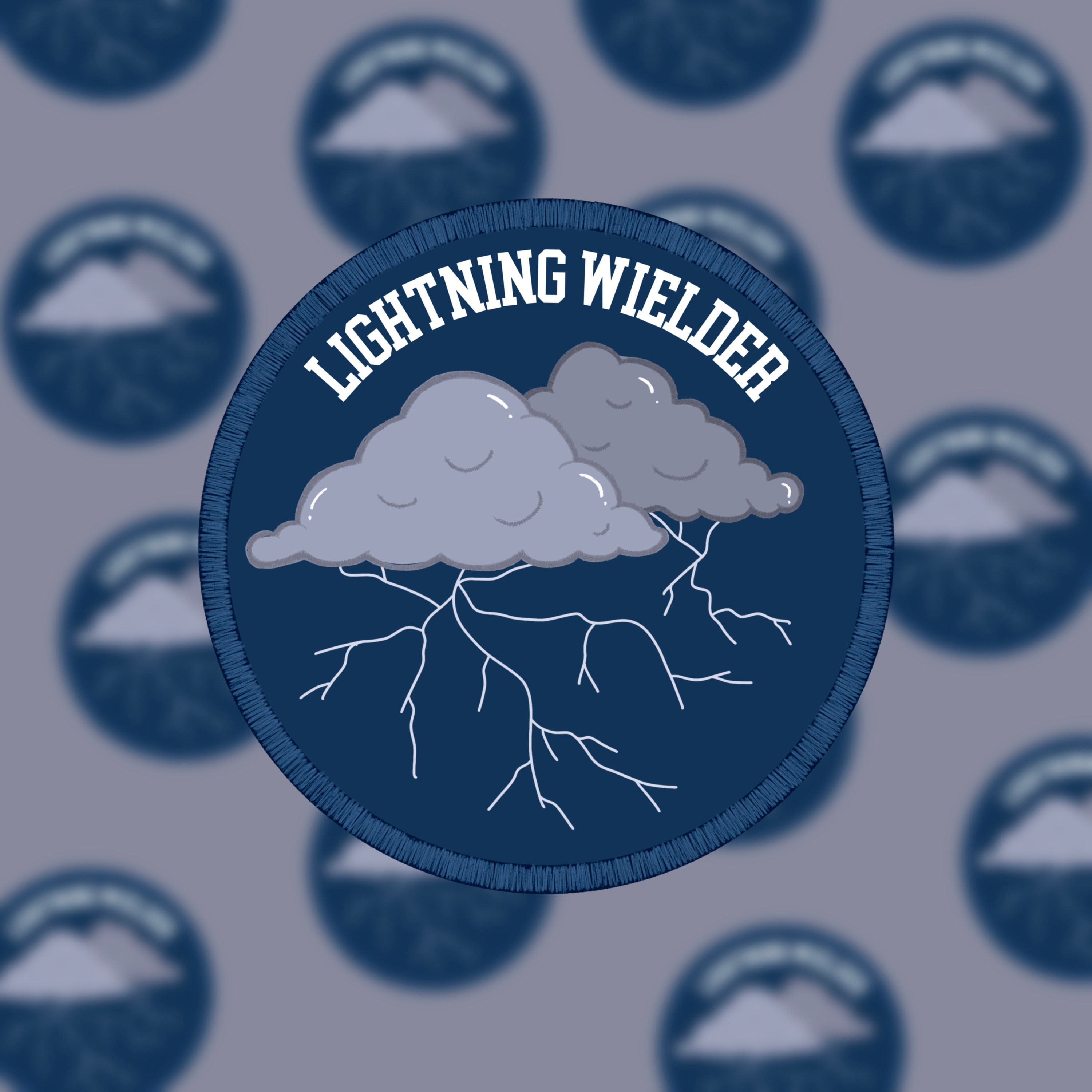 Violet Sorrengail Lightning Wielder Patch Sticker Kindle Sticker Fourth ...