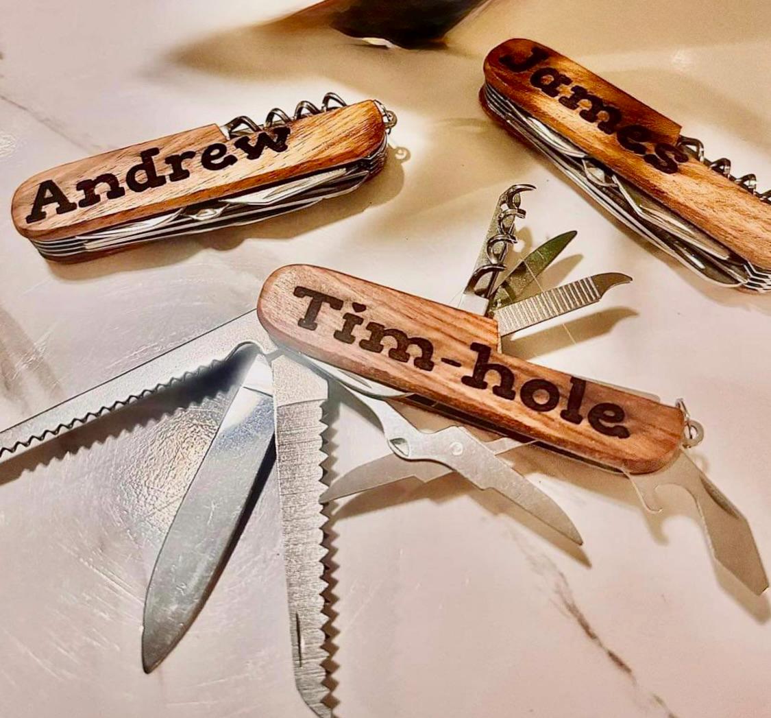 Custom Pocket Knife/multitool With Name Engraved - Etsy