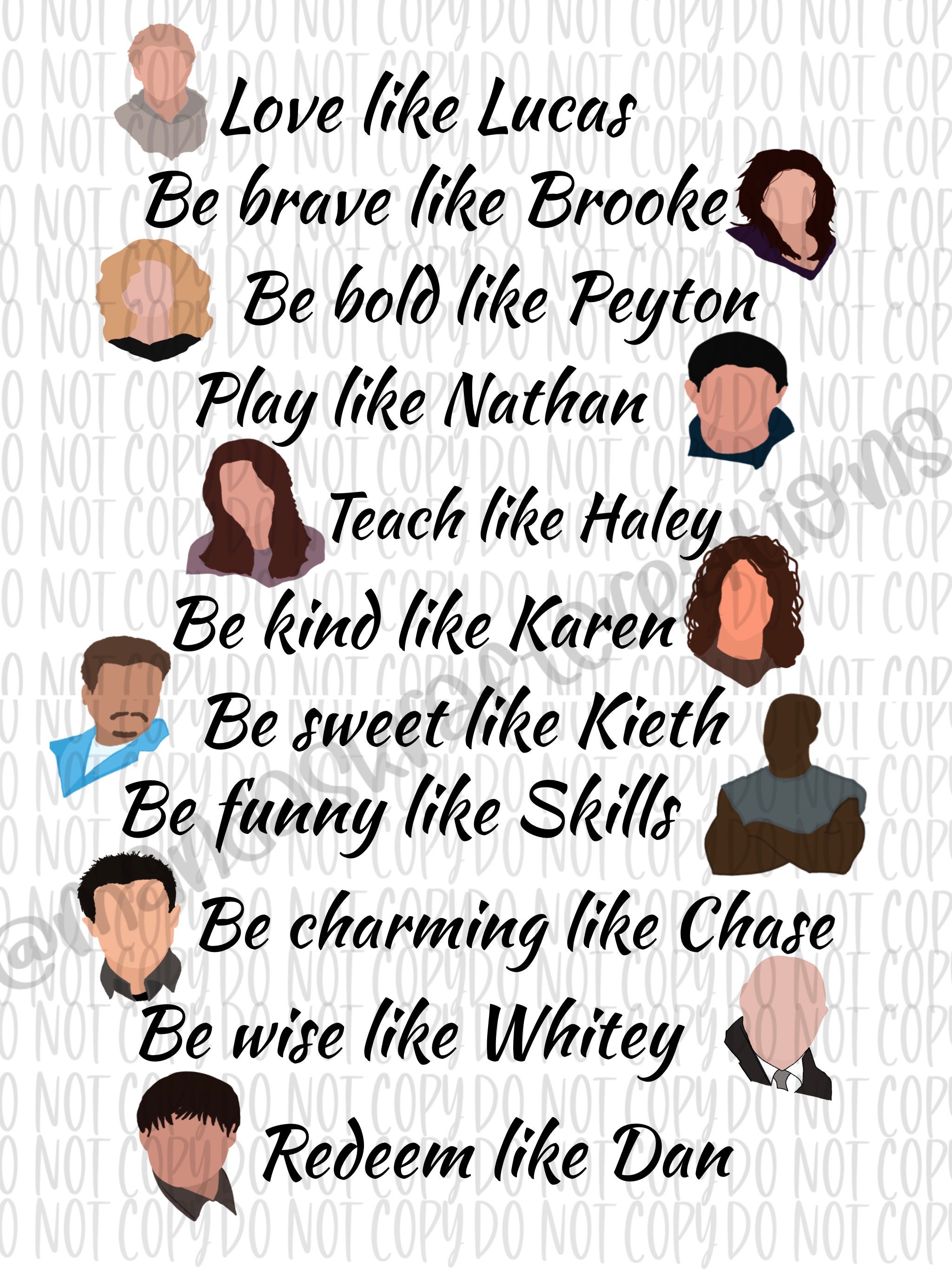 ONE TREE HILL Inspired Sublimation Shirt Digital File - Etsy