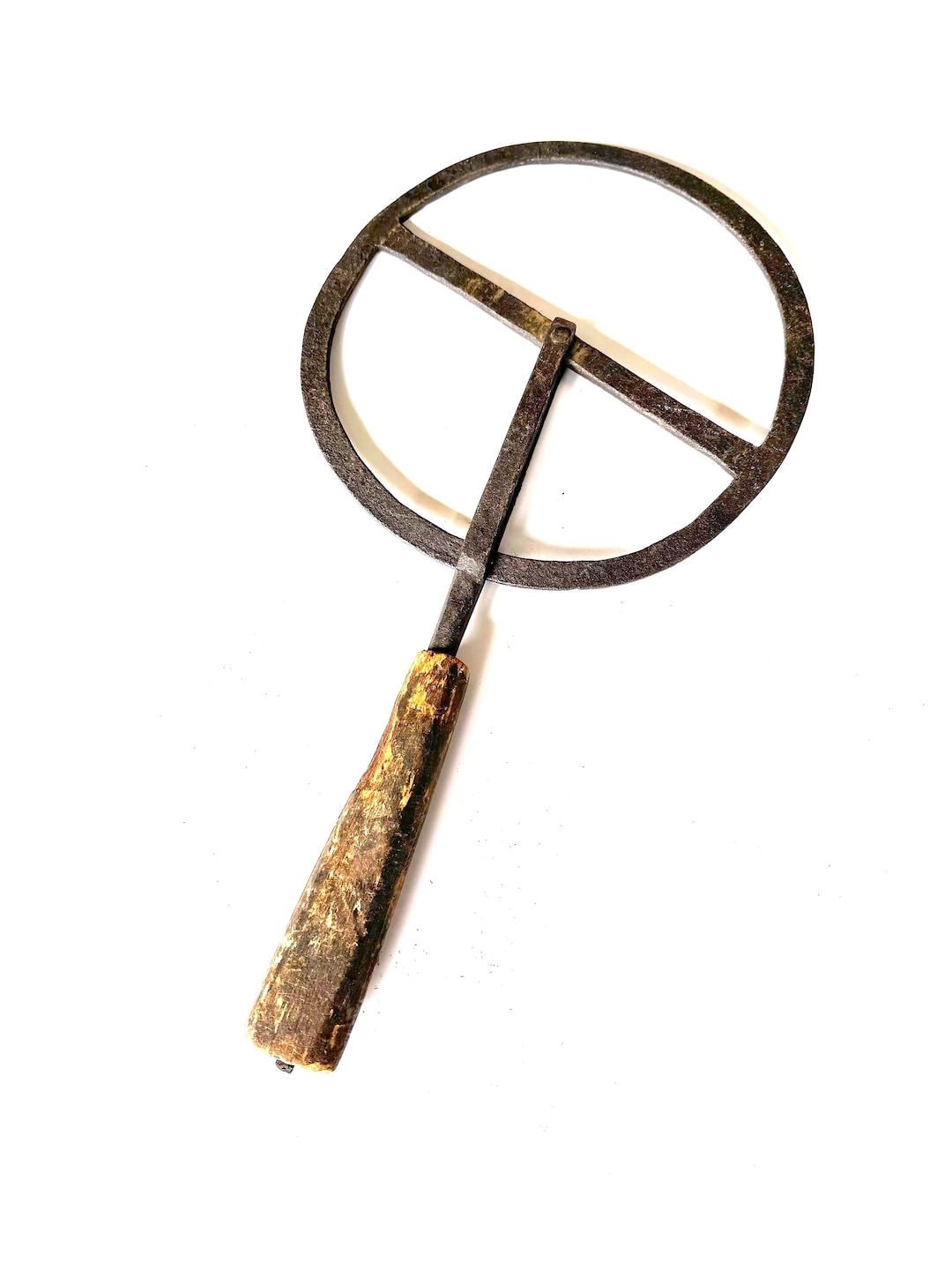 Antique Measuring Tool- Hand Forged - Blacksmith Traveler Measuring ...