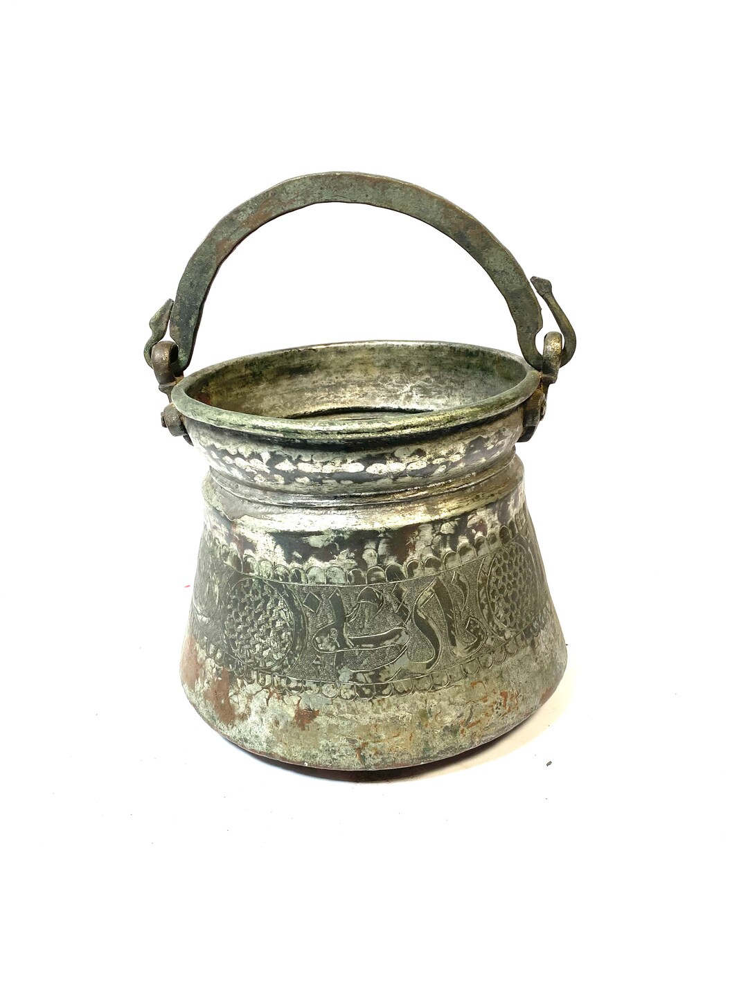 Beautiful Vintage Middle Eastern Bucket - Etsy