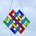Rainbow Celtic Eternity Knot - Etsy