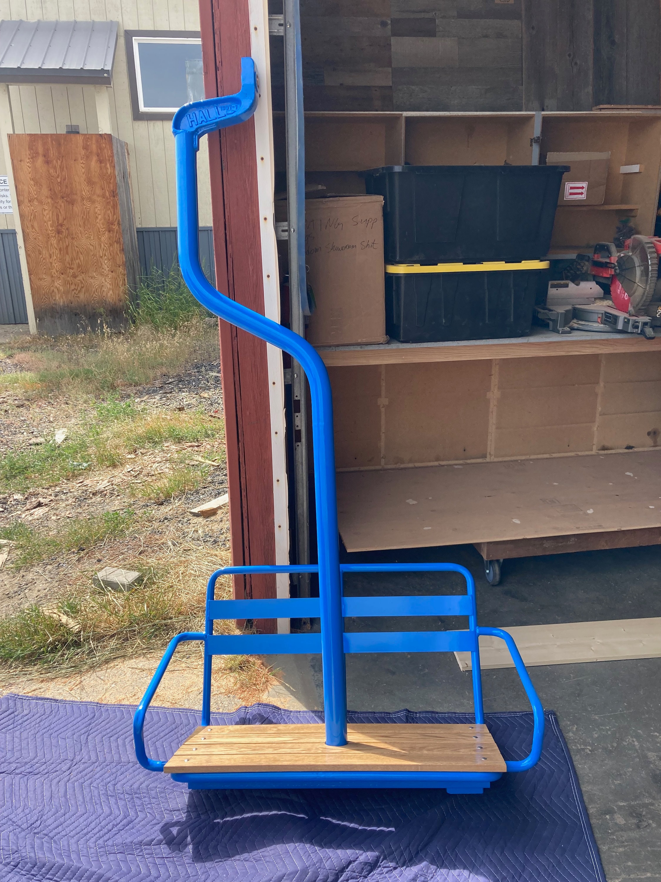 Custom Restored to Your Specs HALL Double Center Pole Ski Lift Chair - Etsy