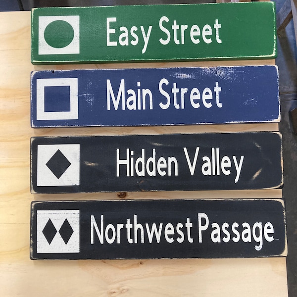 Ski Run Signs - Etsy