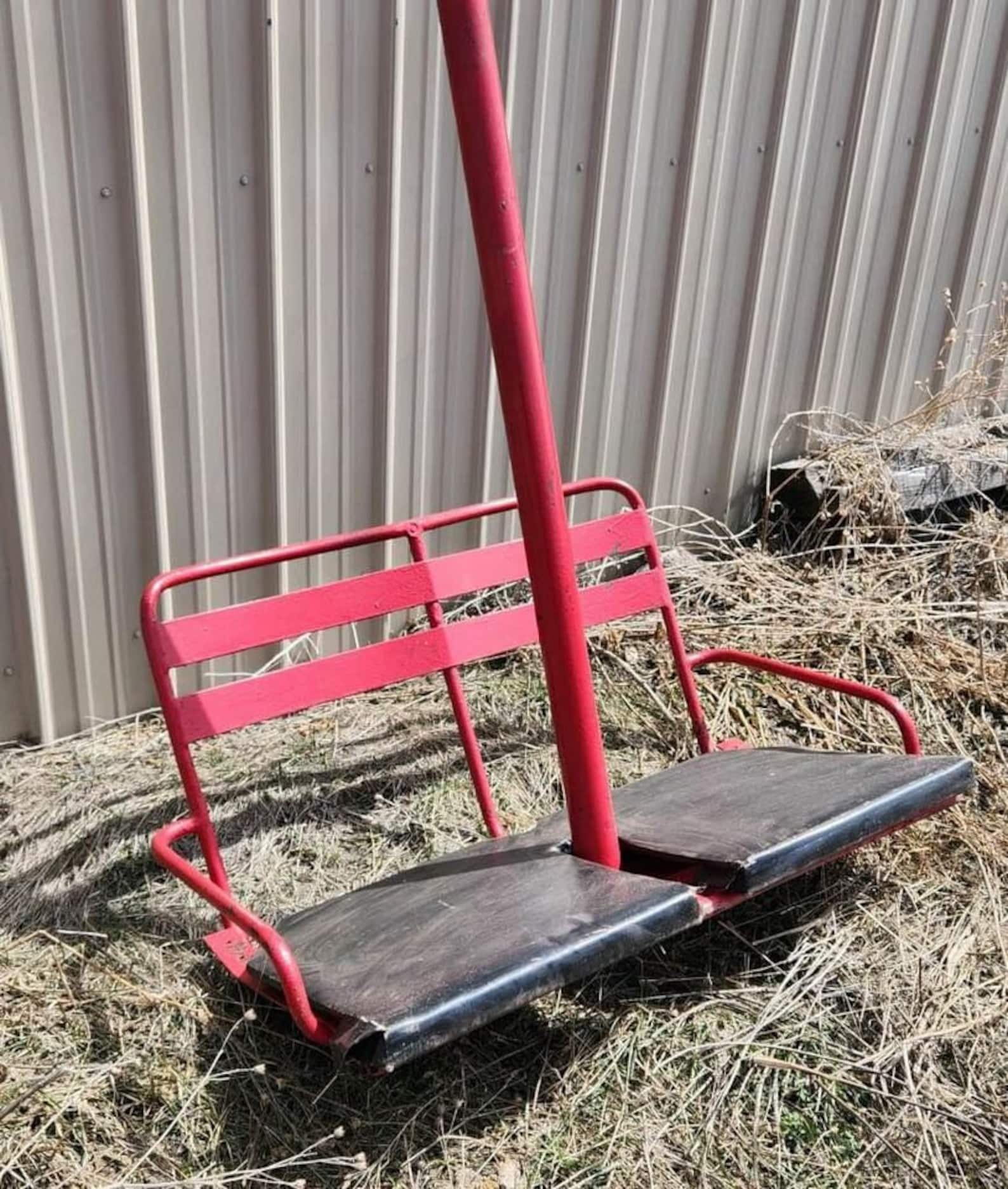 Riblet 2 Seat Center Pole Chair Lift Chair Original Condition - Etsy