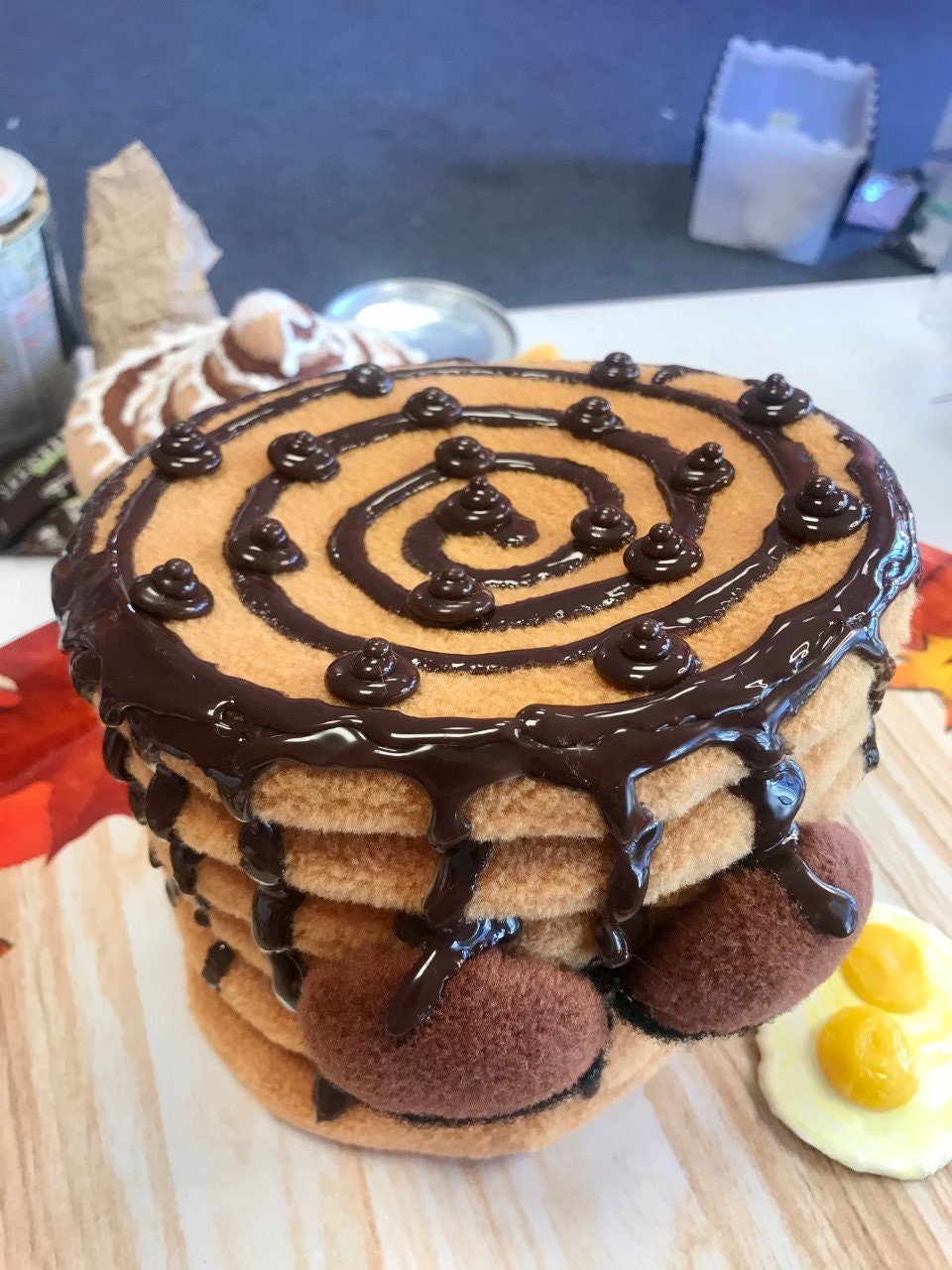 Chocolate Chip Pancake Stack Puppet Pattern Digital Download Original ...