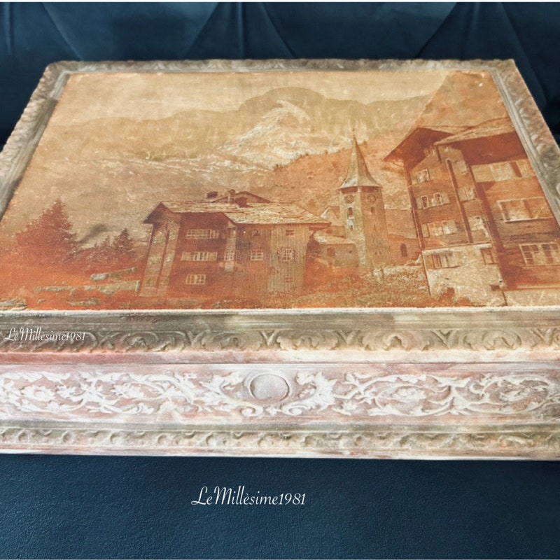 Incolay Jewelry Box - Etsy