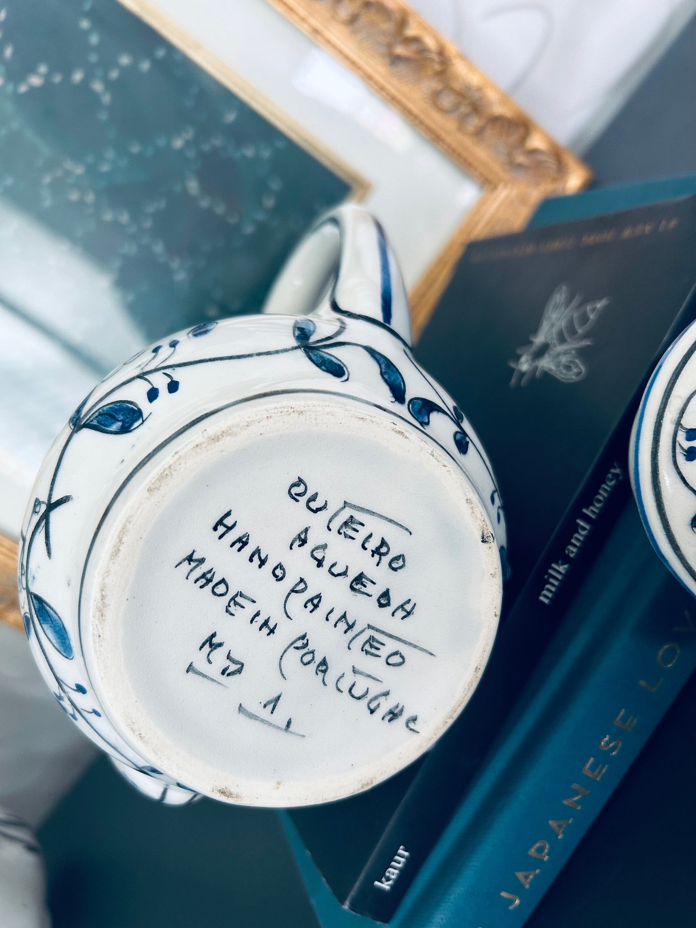 Vintage Anfora Agueda Collectible Hand Painted Teapot Midcentury ...