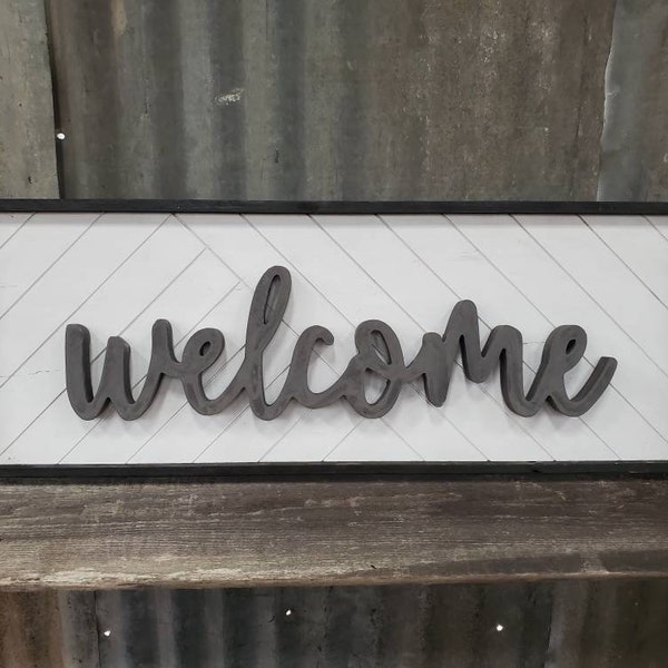 Welcome Home Yard Sign Letters - Etsy