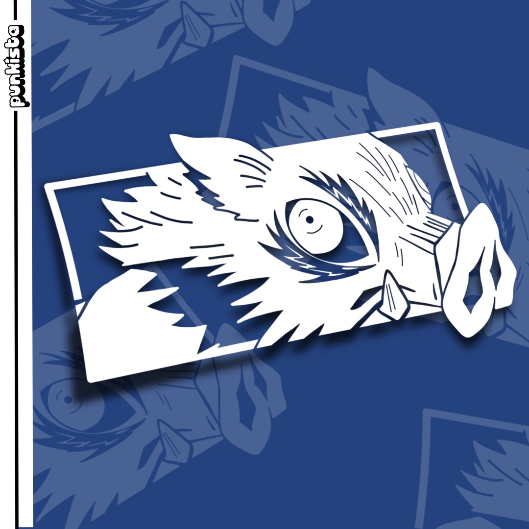 Beast Breathing Demon Boar Slayer Decal JDM Bumper Style - Etsy