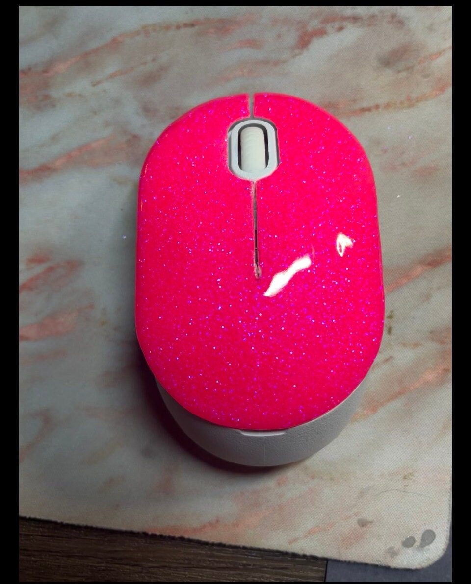 Customized Epoxy Wireless Mouse - Etsy