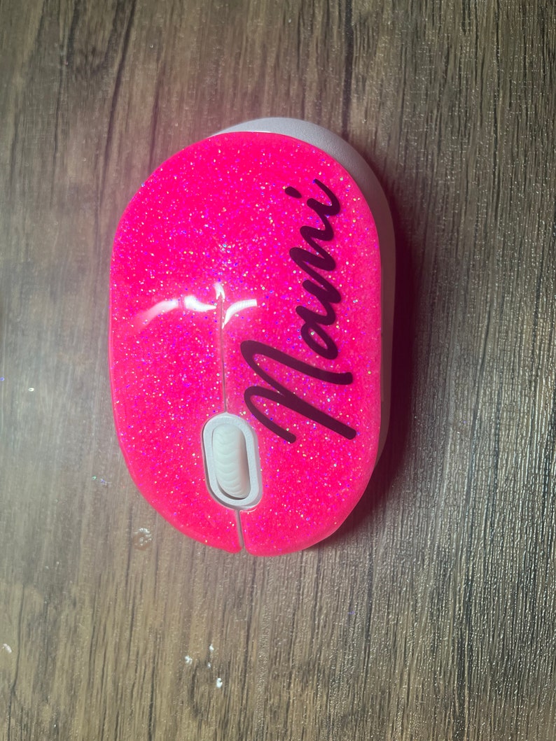 Customized Epoxy Wireless Mouse - Etsy