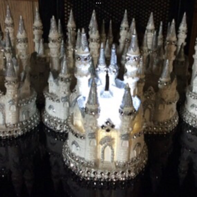 Castle Wedding Cake Topper - Etsy