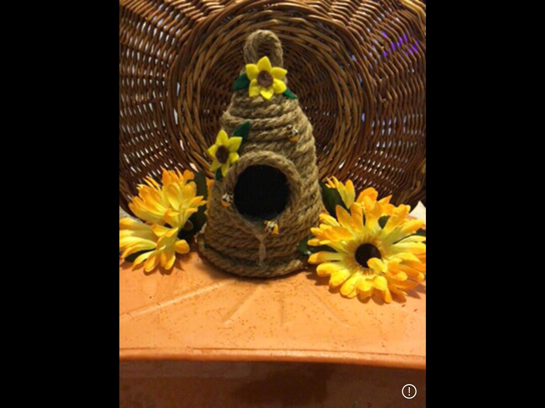 Handmade Farmhouse Country Primitive Beehive 6 Inch - Etsy
