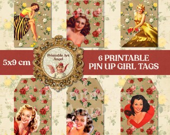 Pin up Collage Sheet - Etsy