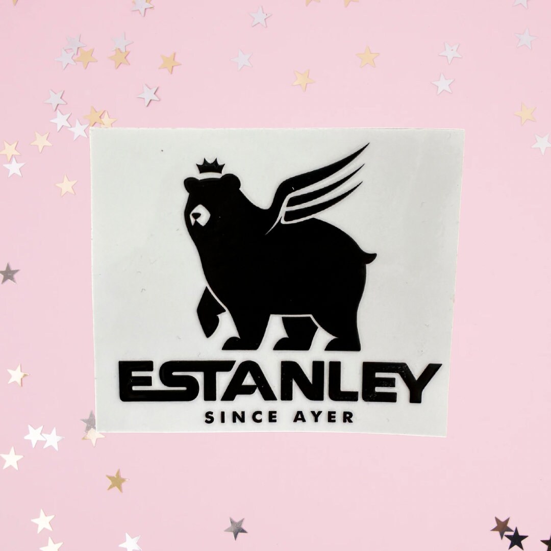 Estanley Decal, Uvdtf Decal, 3 Inch Decal, Tumbler Cup Decal, 40oz ...
