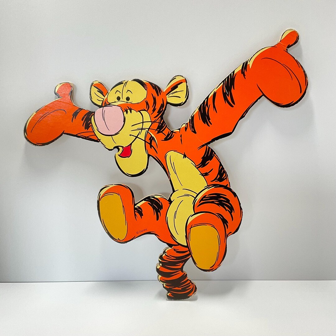 Vintage Wall Decor of Tigger From Disney Winnie the Pooh. - Etsy
