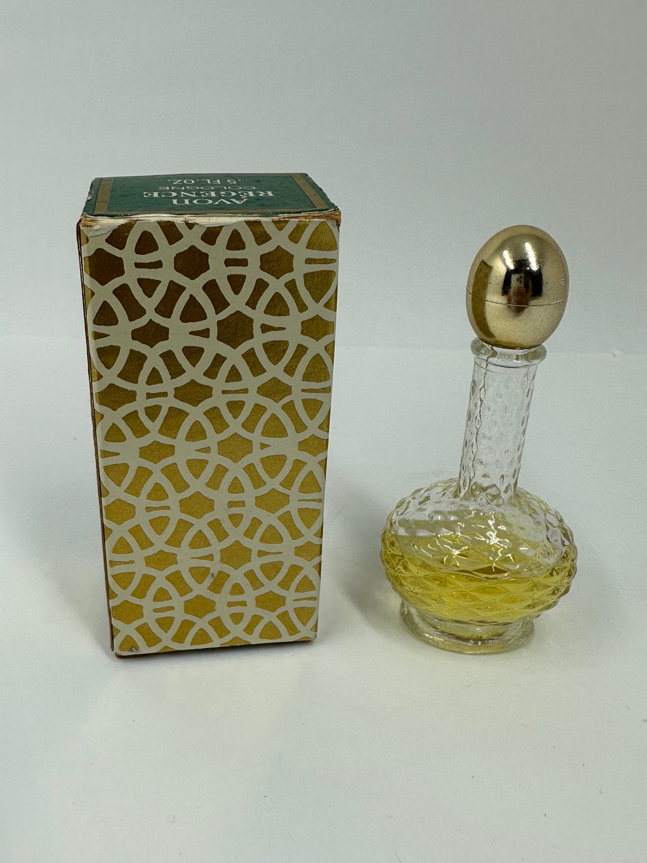 Vintage Avon Perfume Bottle, Regence Cologne. - Etsy