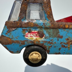 Vintage Blue Tow Truck Die-cast Car Model Made by Tonka in 1960s. - Etsy
