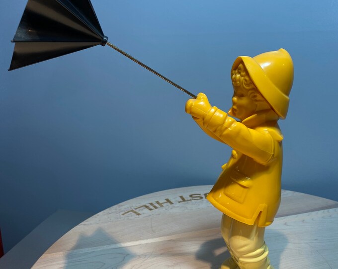 Vintage Avon Tug-a-‘brella, Moonwind Cologne, Boy in Yellow Rain Coat ...