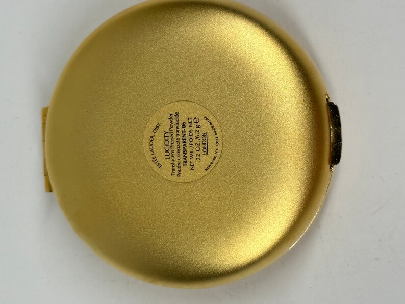 Vintage Compact, Estée Lauder, Lucidity, With Translucent Pressed ...