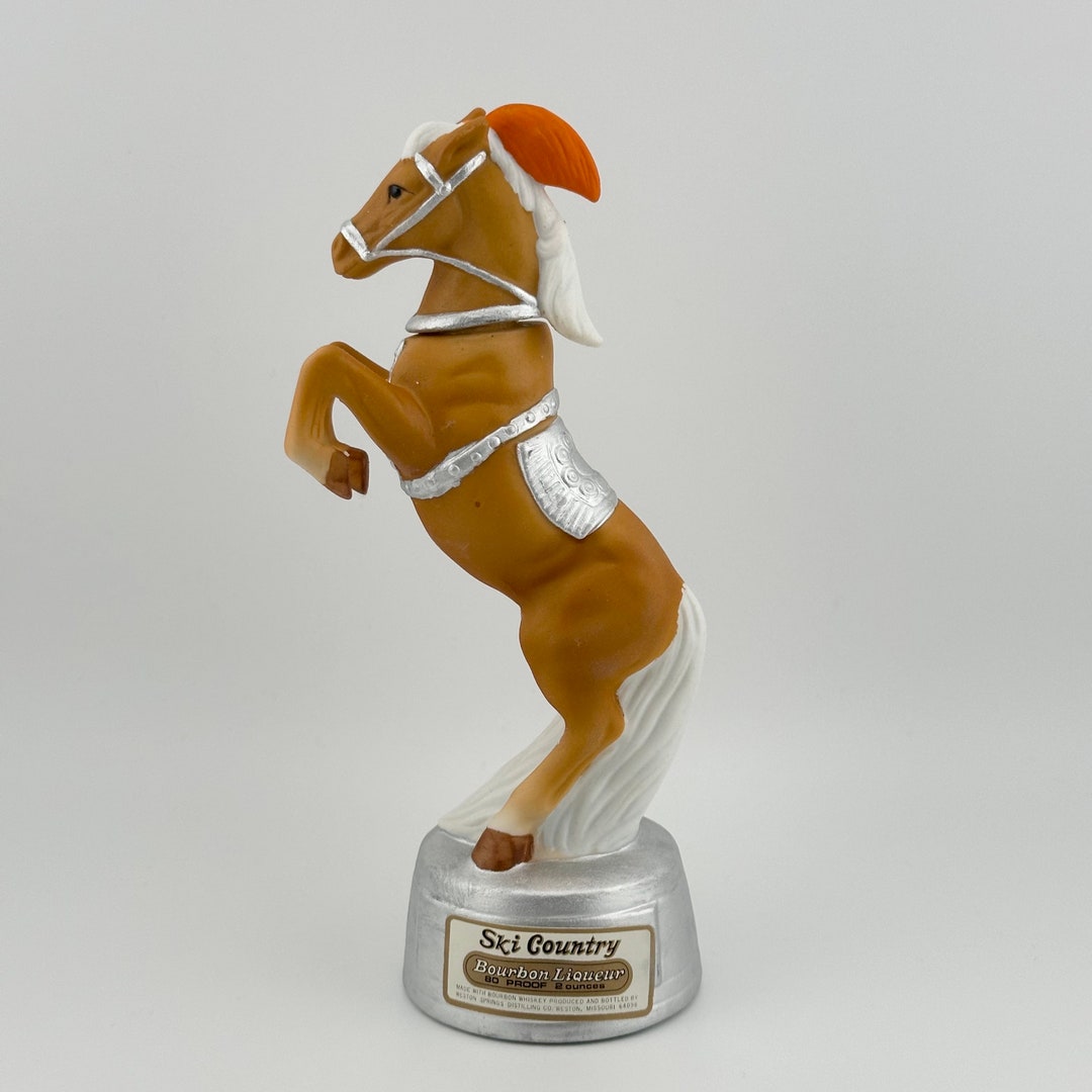 Vintage Miniature Decanter, Rodeo Horse, Made by Delibro in Taiwan. - Etsy