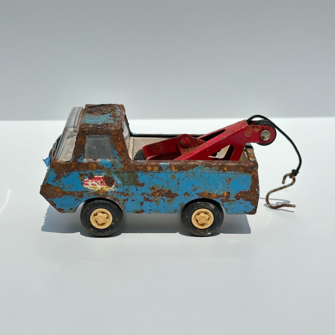 Vintage Blue Tow Truck Die-cast Car Model Made by Tonka in 1960s. - Etsy