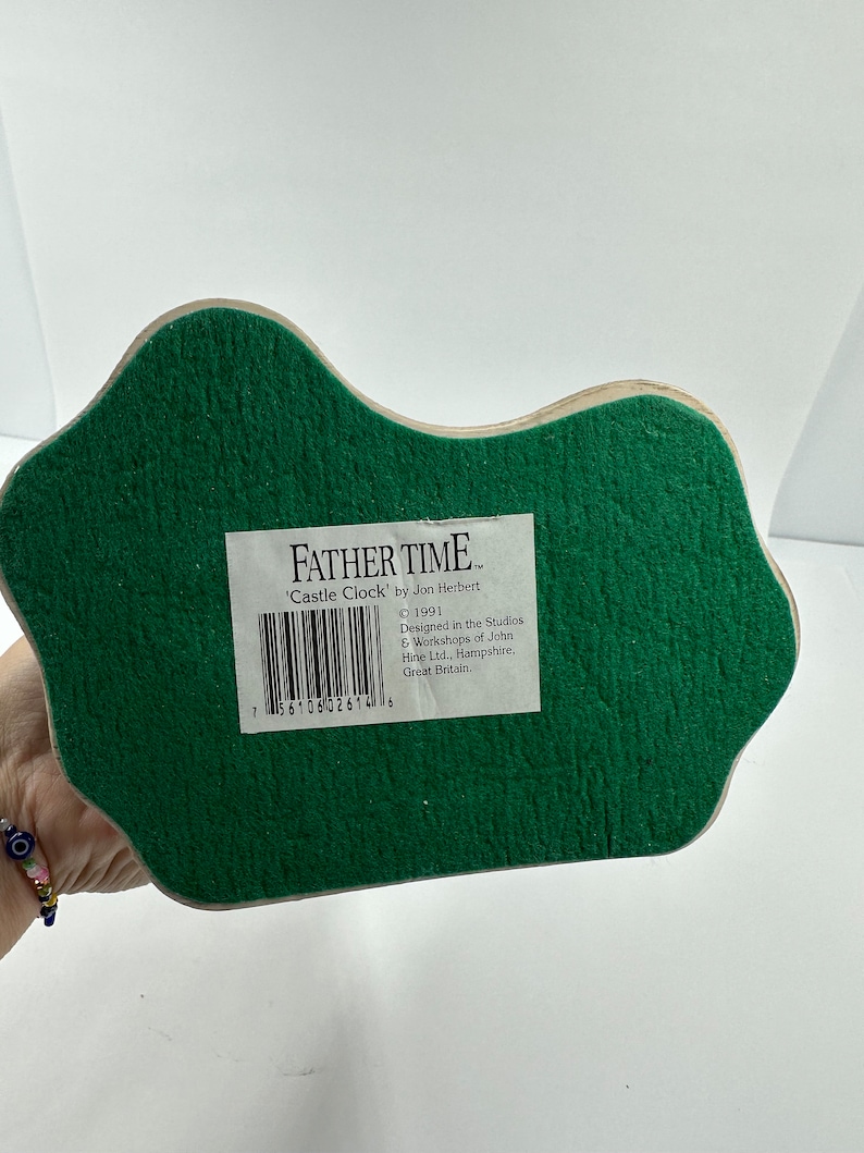 Vintage Father Time Clock, Castle Clock. - Etsy